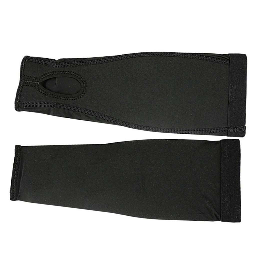 2шт Спортивные нарукавники с отверстием для большого пальца Волейбольные нарукавники Рукава Легкие Дышащие нарукавники