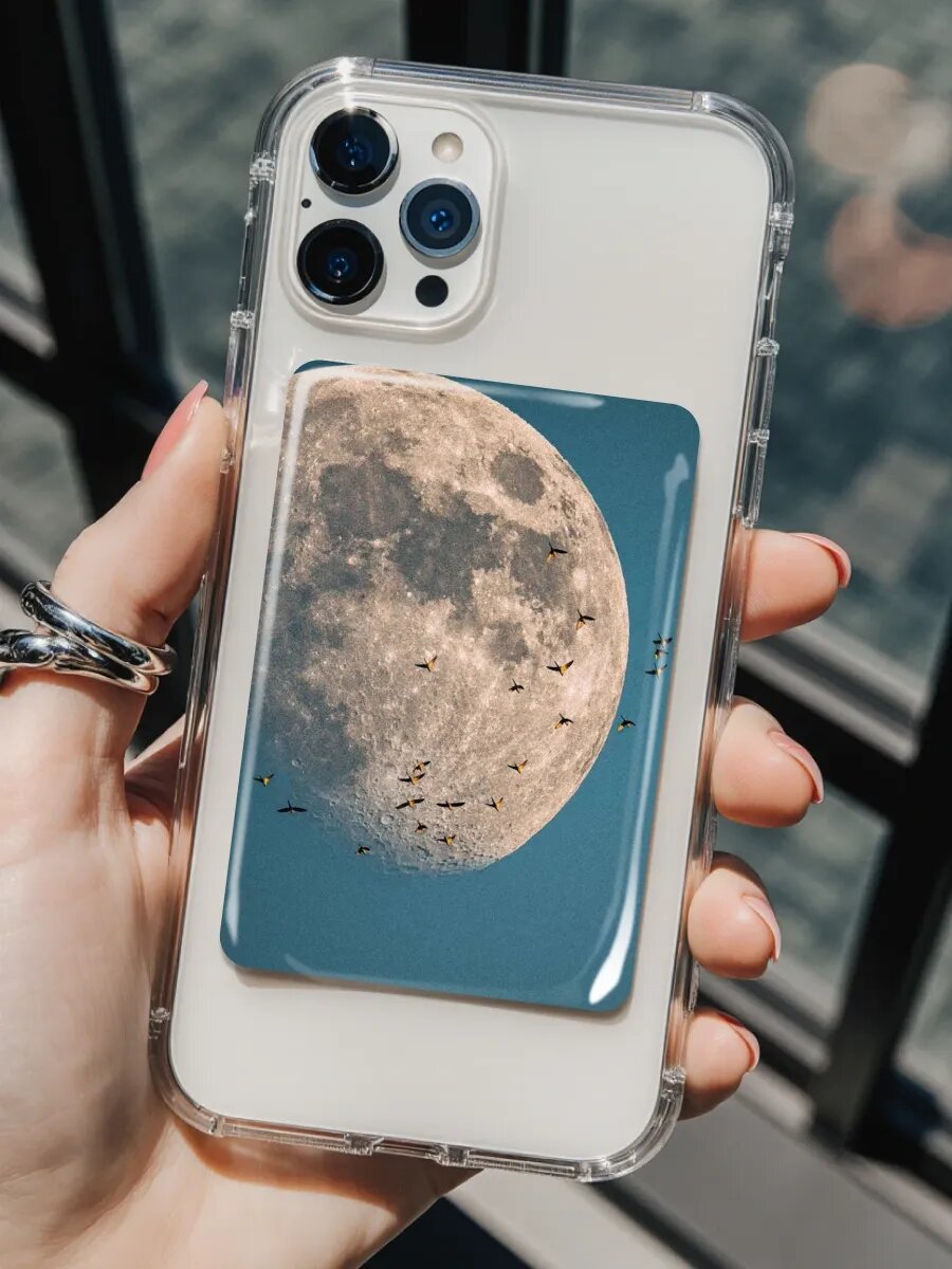 3D стикер на телефон большой Эстетика