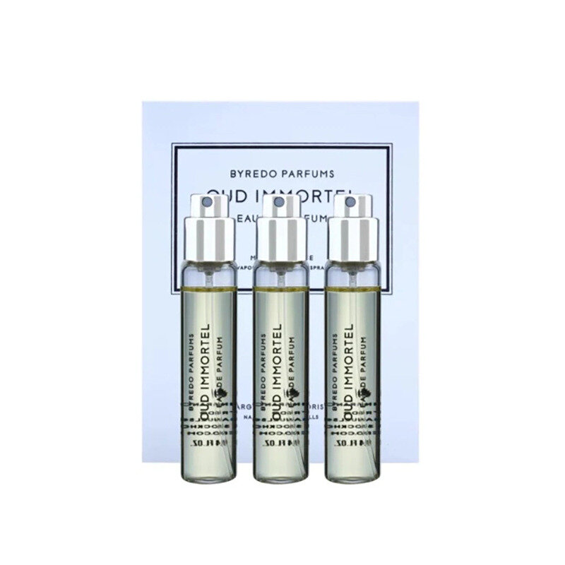 Набор для женщин Byredo Oud Immortel парфюмерная вода 12 мл x 3 шт. / Байредо Уд Иммортель / Бессмертный уд