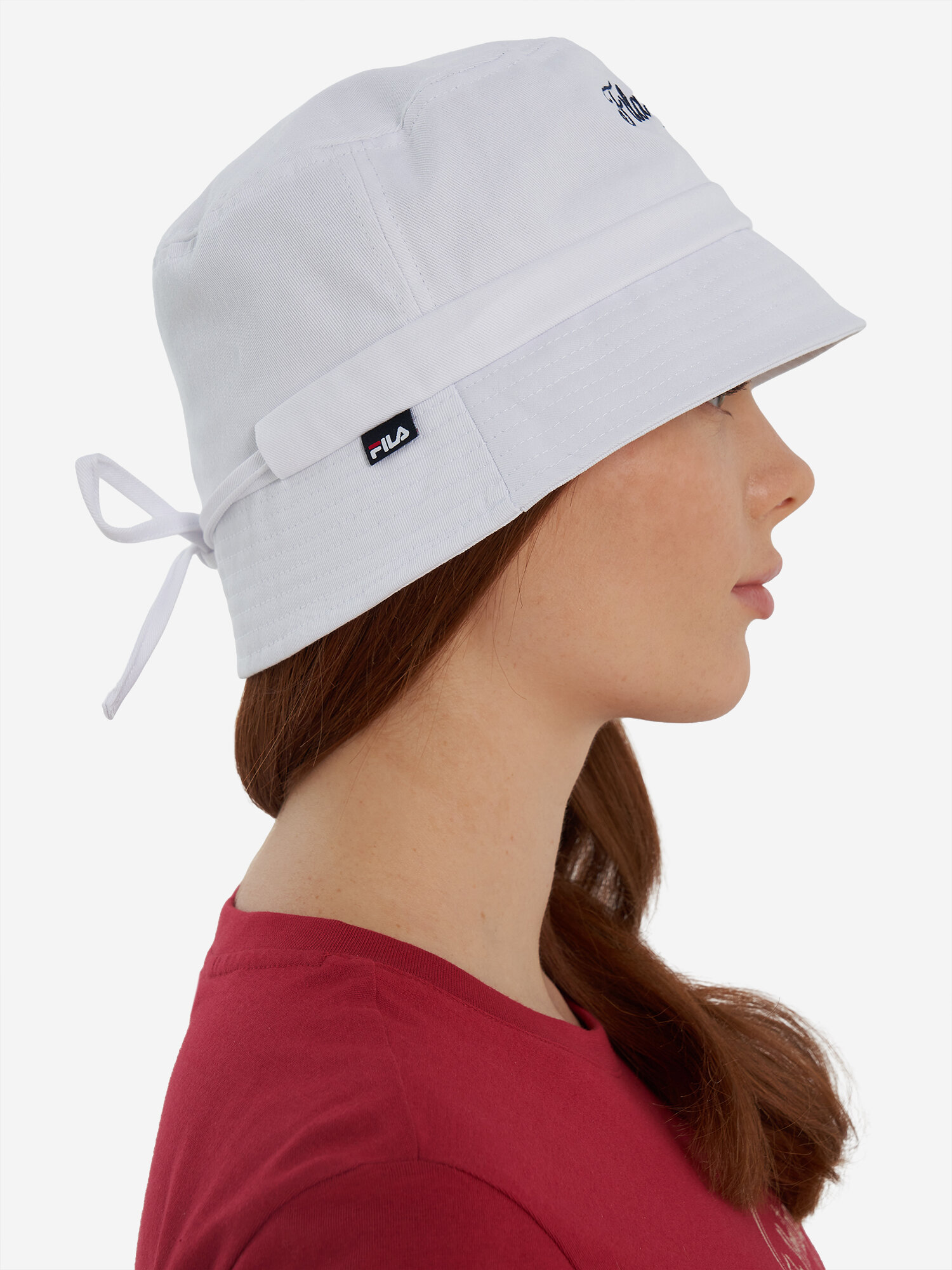 Панама Fila для мужчин и женщин, размер one size, белый — фото 1
