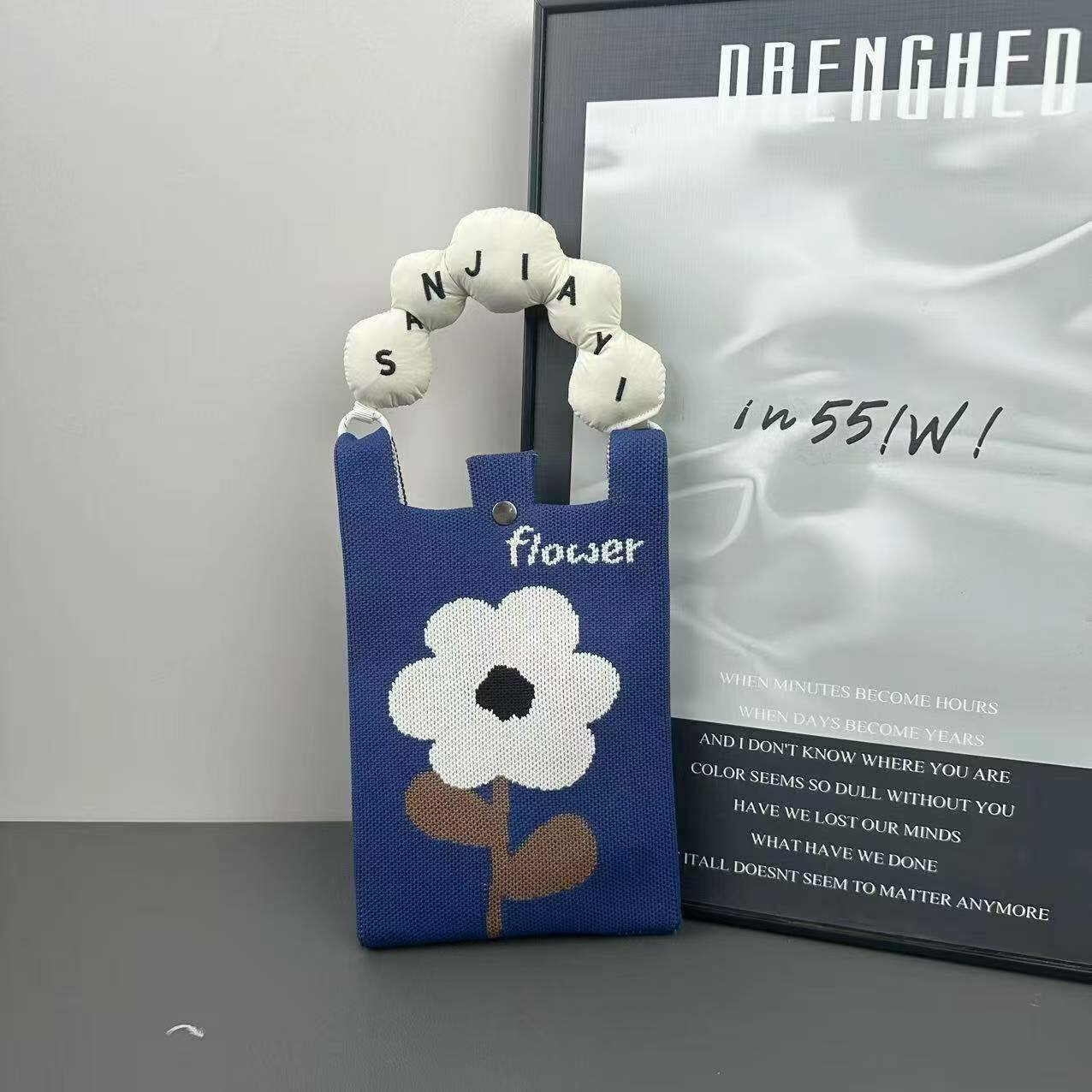 Новая сумка через плечо для женщин, вязаная монетница, модная и универсальная, стильная сумка через плечо для поездок и покупок