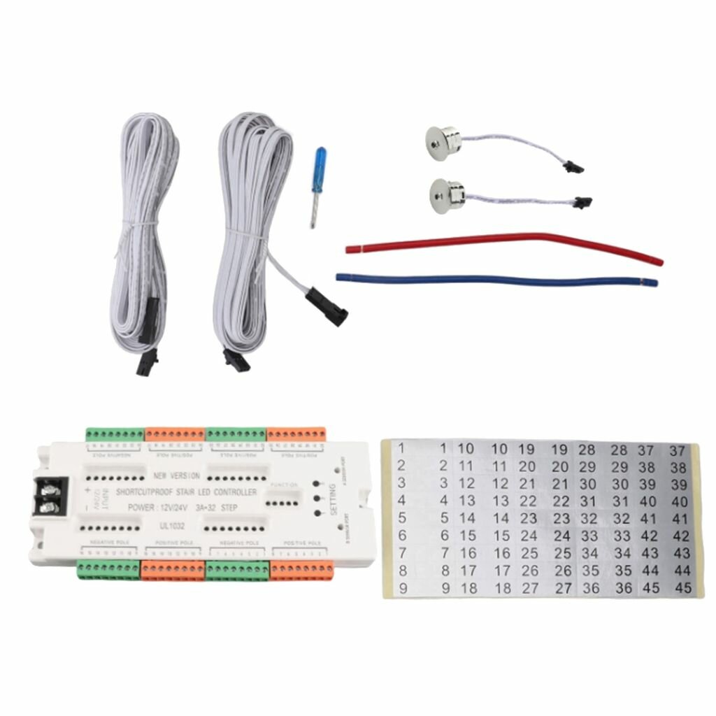32-канальный контроллер LED-освещения для лестниц