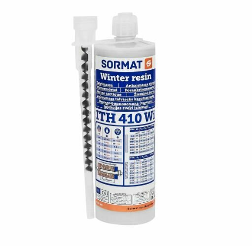 Анкер химический Sormat ITH 410 Wi для бетона, кирпича, керамзита и камня