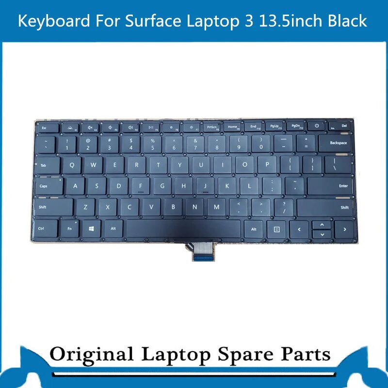 Клавиатура CTMOGOVE черная, With Backlit US, для Surface Laptop 3/4