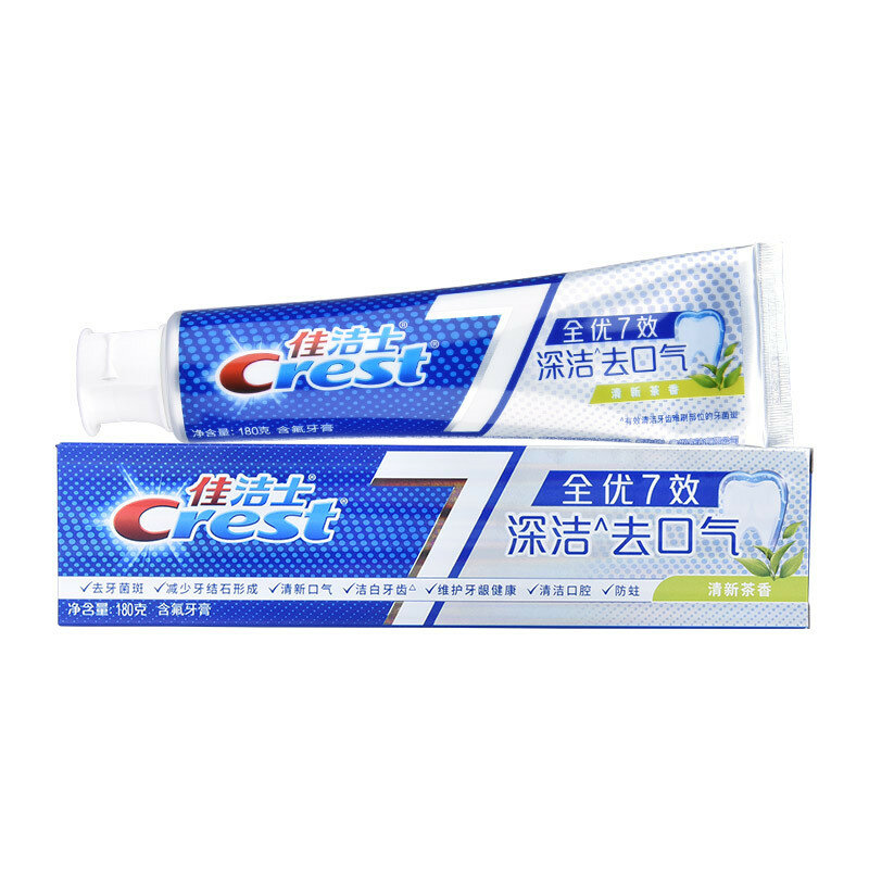 180 г зубная паста Crest All-Advantage 7-эффектов, свежее дыхание, анти-плак, сильная эмаль, предотвращение кариеса, для домашнего использования