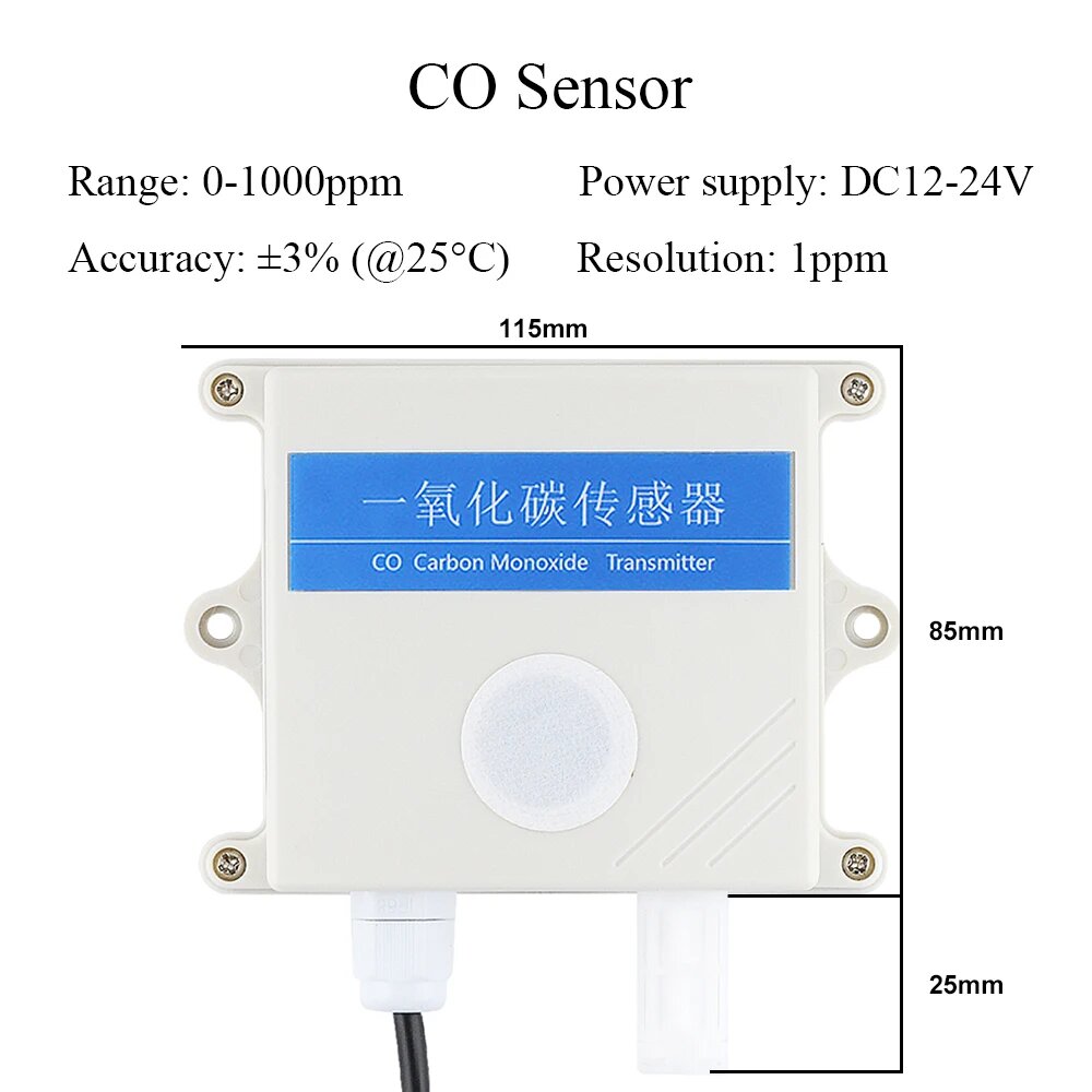 UICPAL CO Sensor Газоанализатор 4-20mA