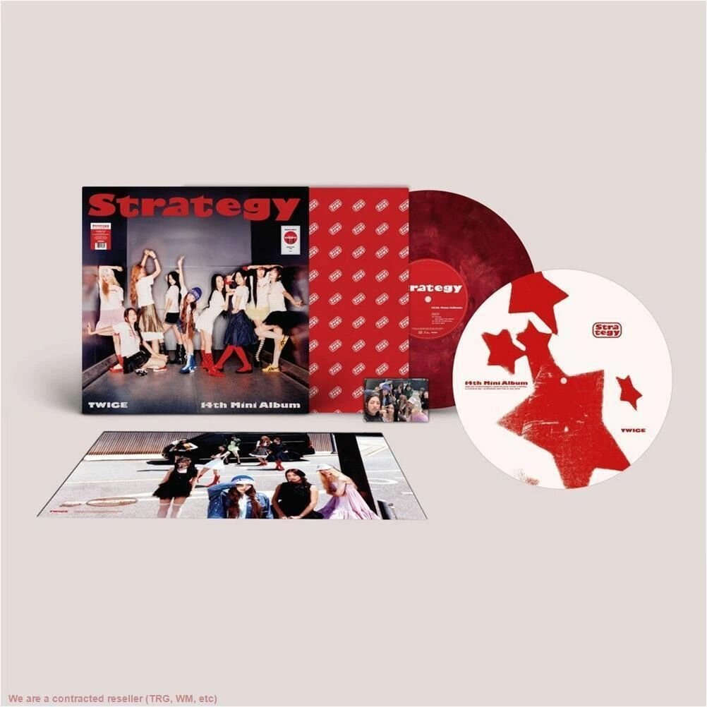 Twice - Strategy (2024)/14th Mini Album/Target Exclusive - Мята перечная/Виниловая пластинка