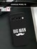 Черный матовый чехол на Google Pixel 10 / Гугл Пиксель 10 с принтом Big man