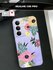 Чехол на Realme C85 Pro / Реалми C85 Про с принтом Colored flowers, прозрачный