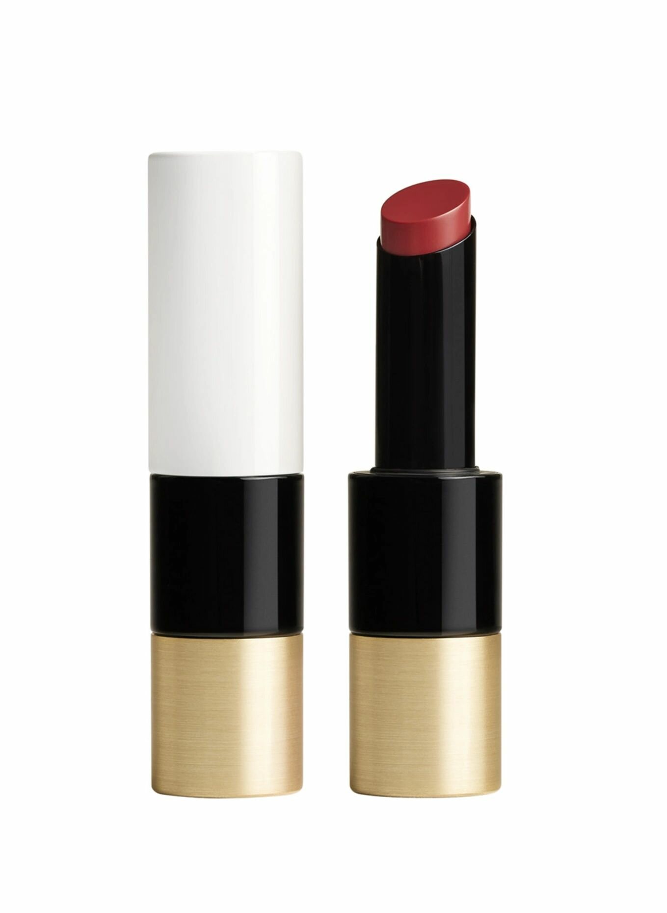 HERMES Шелковистая мерцающая помада Rouge Brillant Silky HERMES 3.25г, оттенок 21 ROSE EPICE