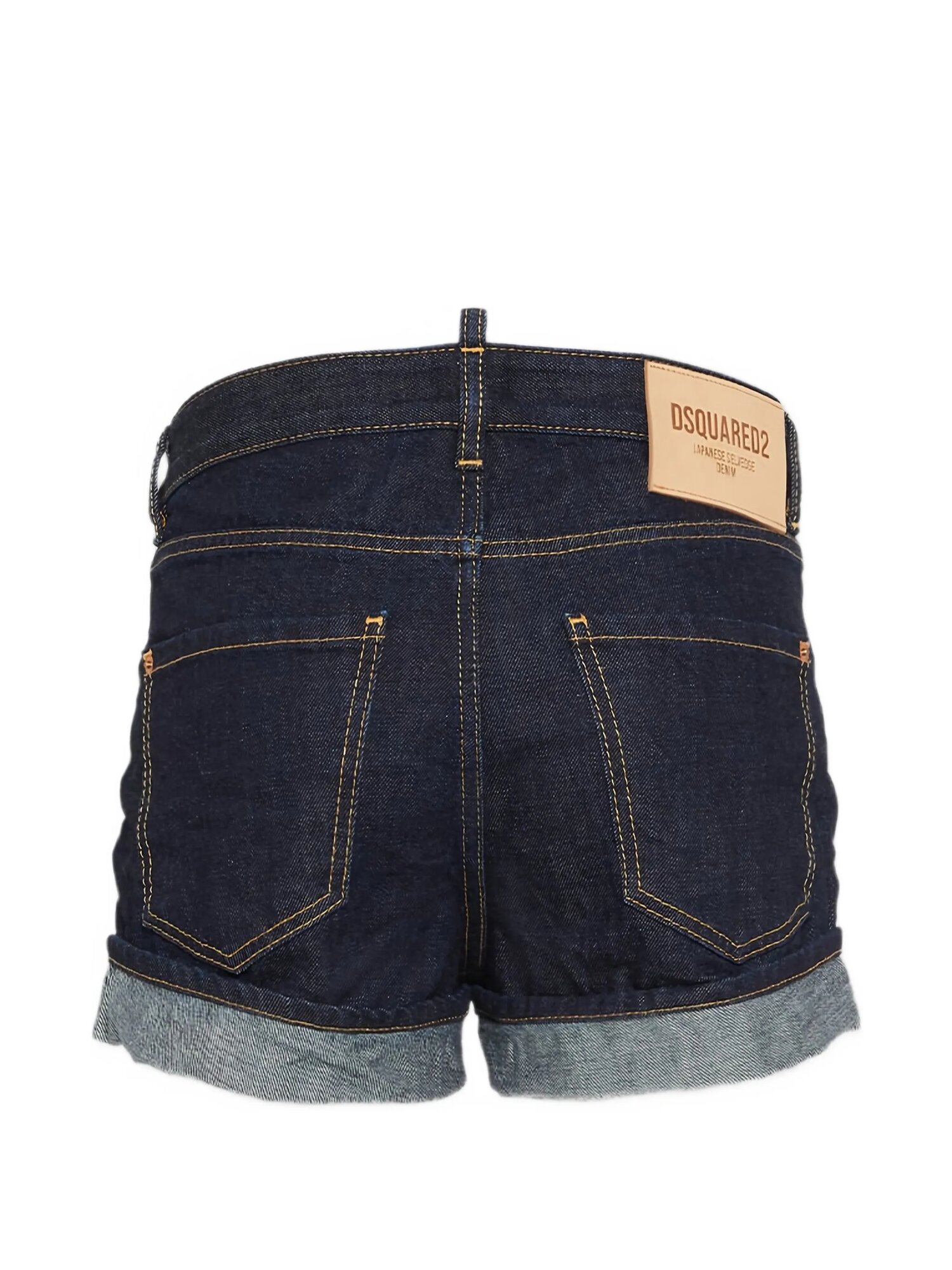 Шорты DSQUARED2 Cuffed shorts, размер 44, синий — фото 1