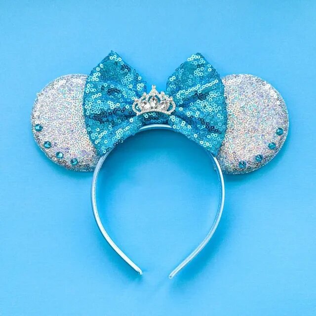 Аксессуары для волос Disney Tinker Bell для девочки: крылья, повязка на голову феи, детская повязка на голову с цветочными лозами и ушками, женская повязка на голову Silver Mist для малышей.