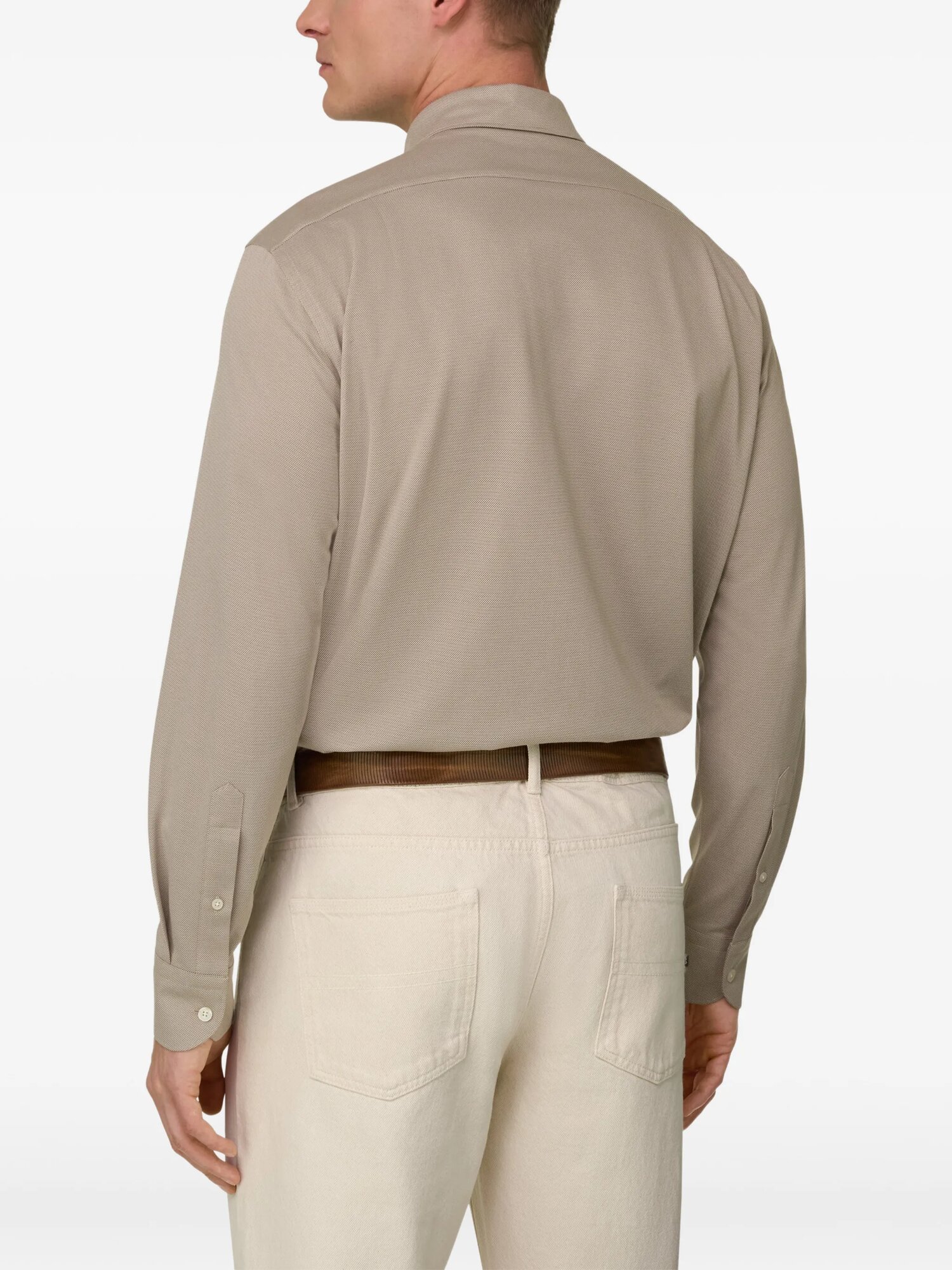 Рубашка Boggi Milano Jersey shirt, размер M, разноцветный — фото 1