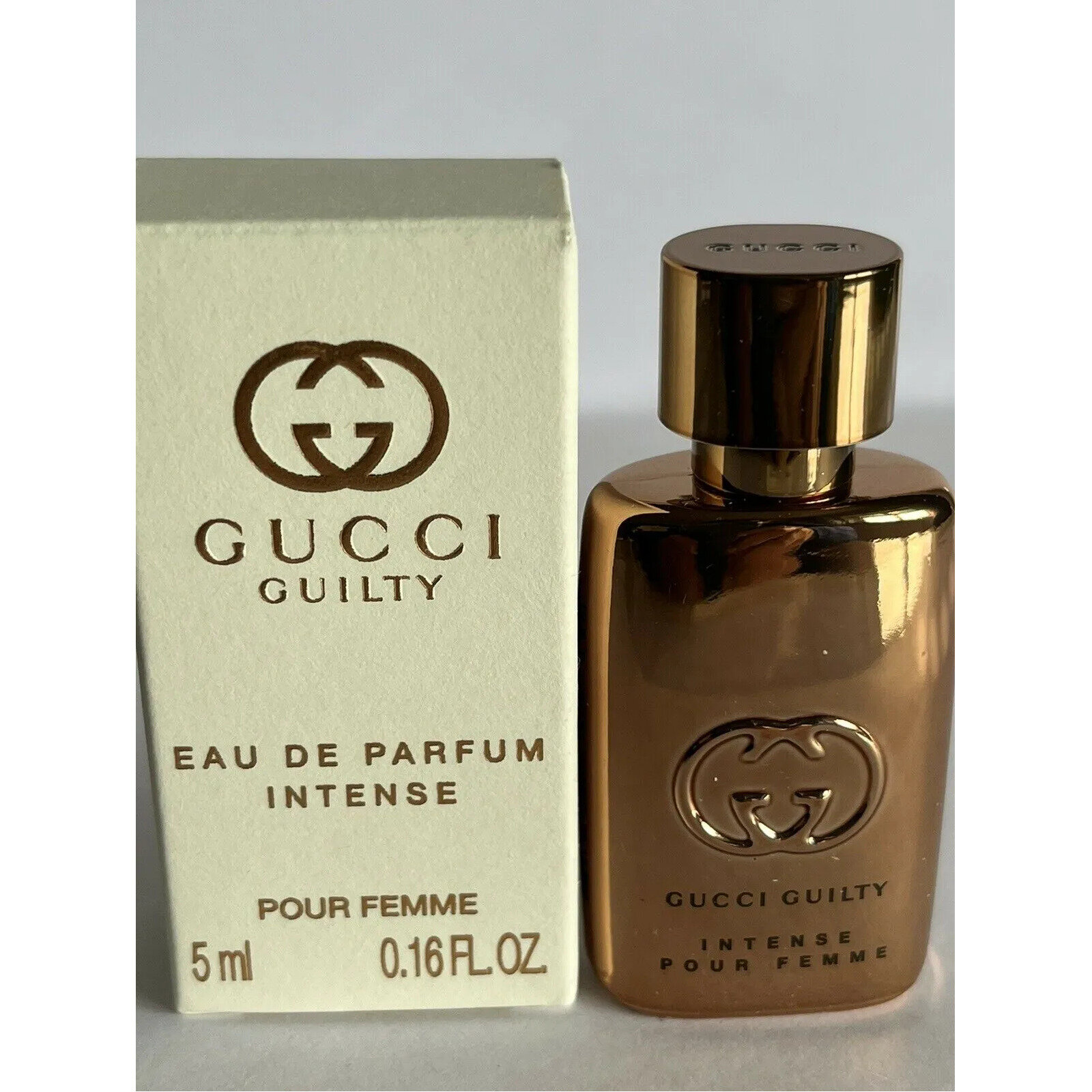 Парфюмерная вода Gucci Guilty Intense миниатюра 5 мл для женщин / Пробник духов Гуччи Гилти Интенс