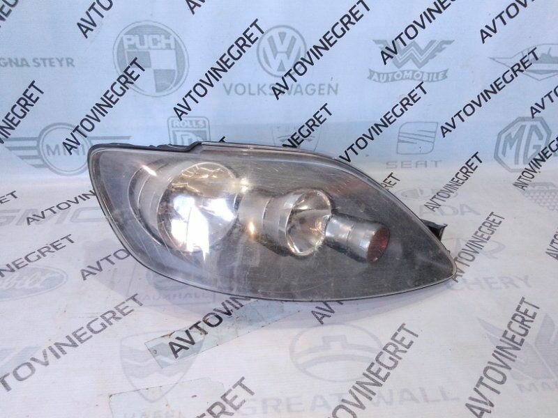 Фара правая Volkswagen Golf Plus с дефектами Б/У с пробегом