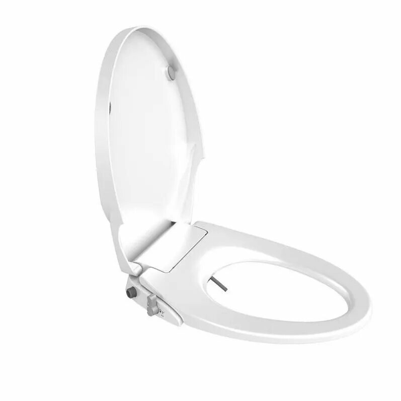 Биде сиденье для унитаза, горячая + холодная вода, микролифт, плавное закрытие с доводчиком