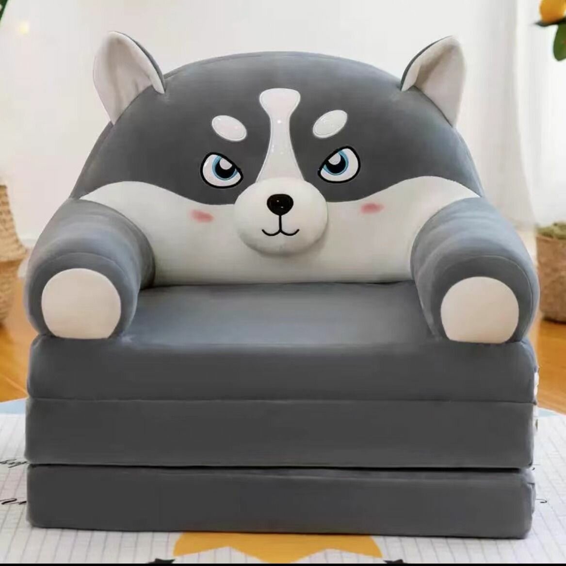 Милый мультяшный складной диван-кровать, детская кровать для сна с звездным узором, популярный в интернете, со съемным чехлом, который можно стирать, для мальчиков и девочек.