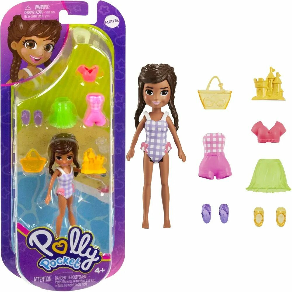 Игровые наборы Polly Pocket и модные аксессуары HNF50