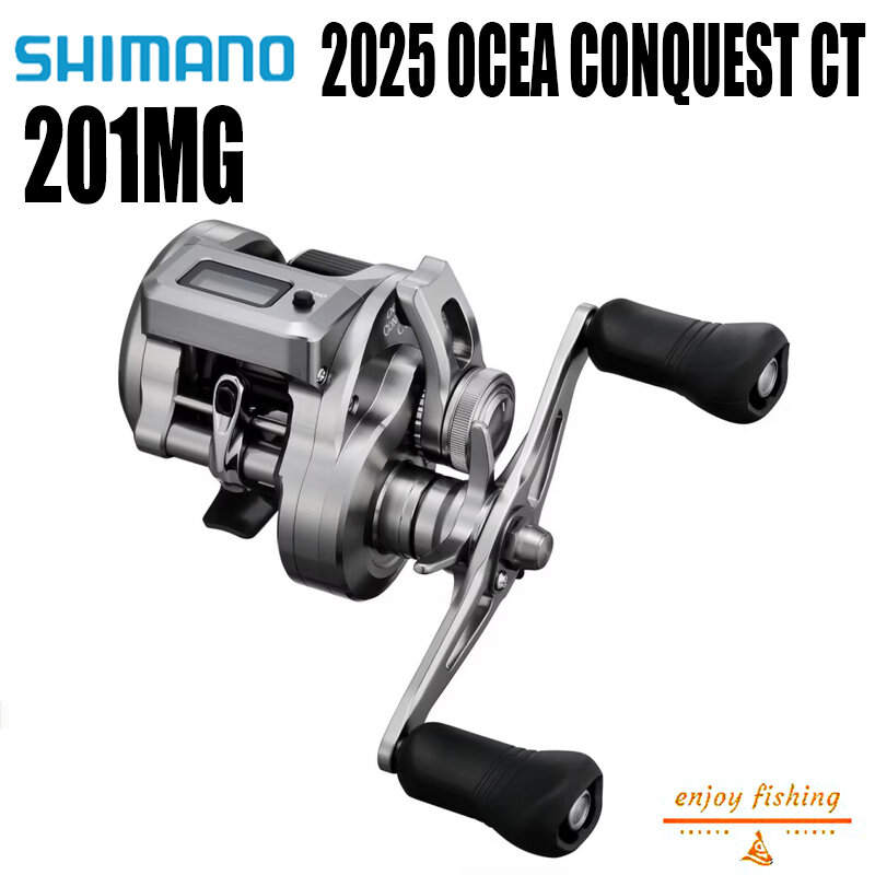2025 Shimano Ocea Conquest CT 201MG мультипликаторная катушка леворукая высокая чувствительность