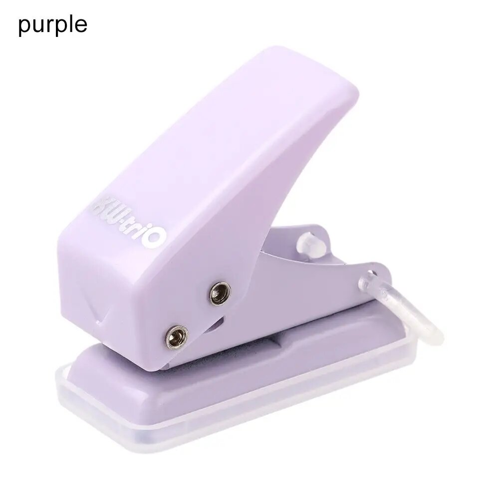 Фиолетовый дырокол для бумаги, цвет purple