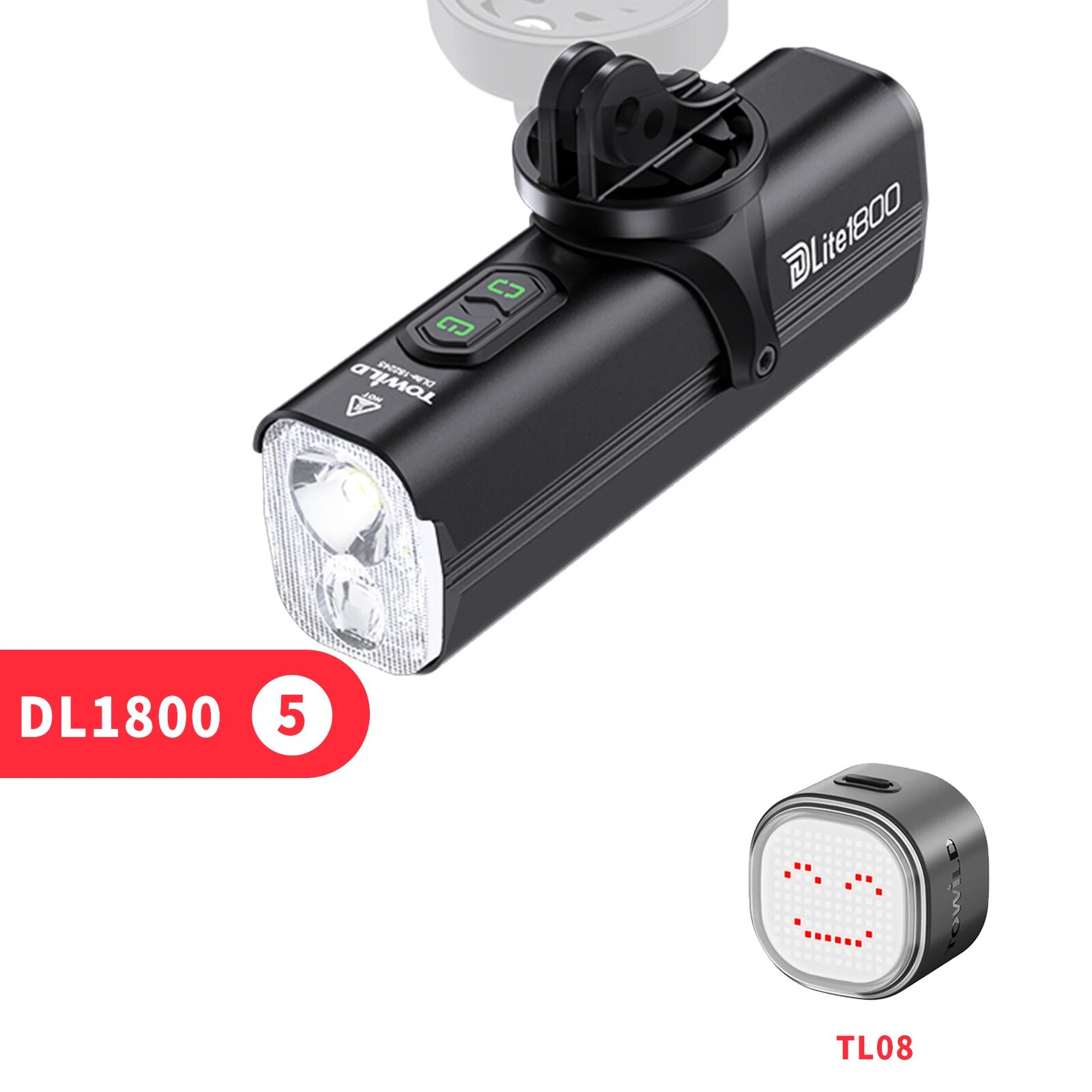 Велофара LiteBoo DL1800, Цвет: Dlite1800 TL08