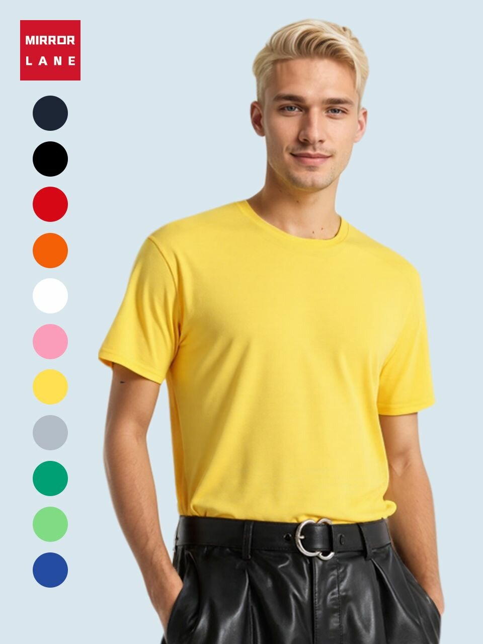 Футболка MIRRORALLEY 180 грамм Чистокудрый хлопок