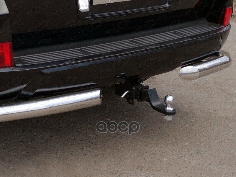 Фаркоп Lexus LX450d 2015-2021 крюк легкосъемный под квадрат 50x50 ТСС арт. TCU00010