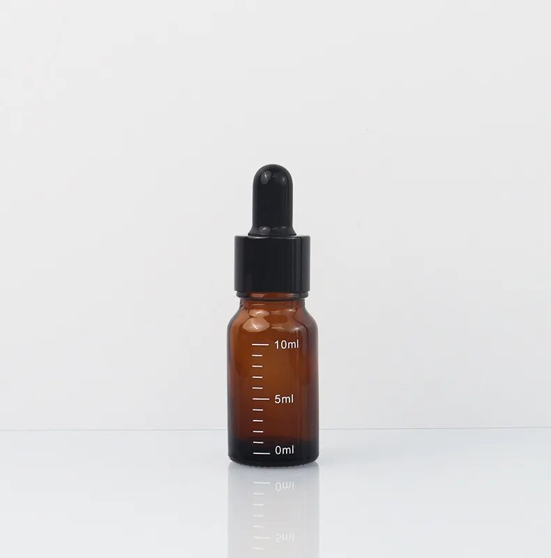 Янтарные флаконы с пипеткой 5-100 мл