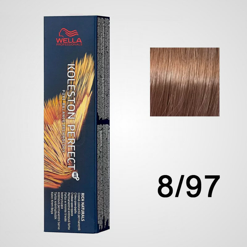 8/97 Стойкая крем краска Koleston 60 мл WELLA Koleston perfect 8/97 Краска 60 мл