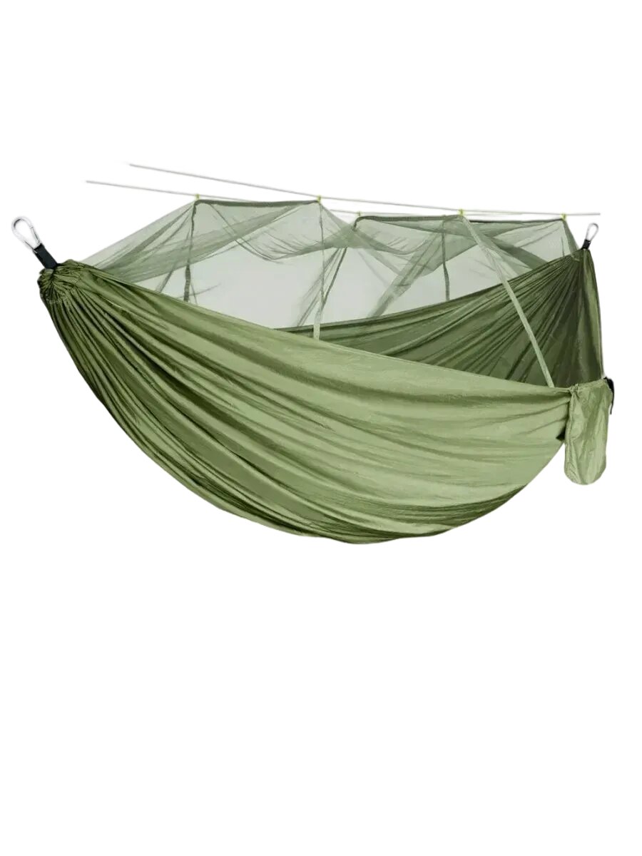 Двухместный гамак с сеткой