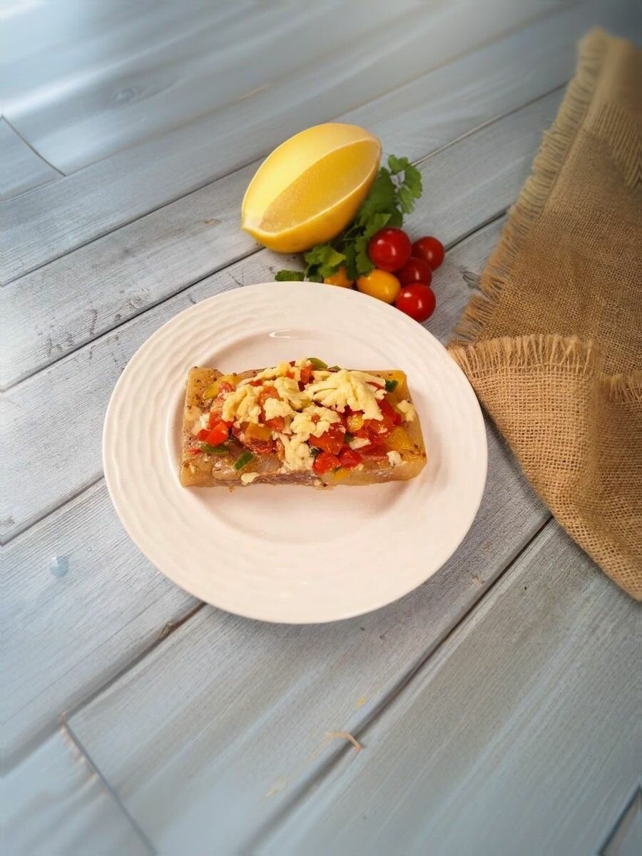 Минтай под овощной шубой - 3 шт, 680 гр