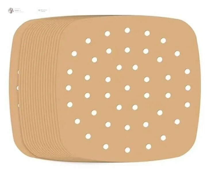 Бумага пищеваях 20 см, 1 мкм, 101 шт