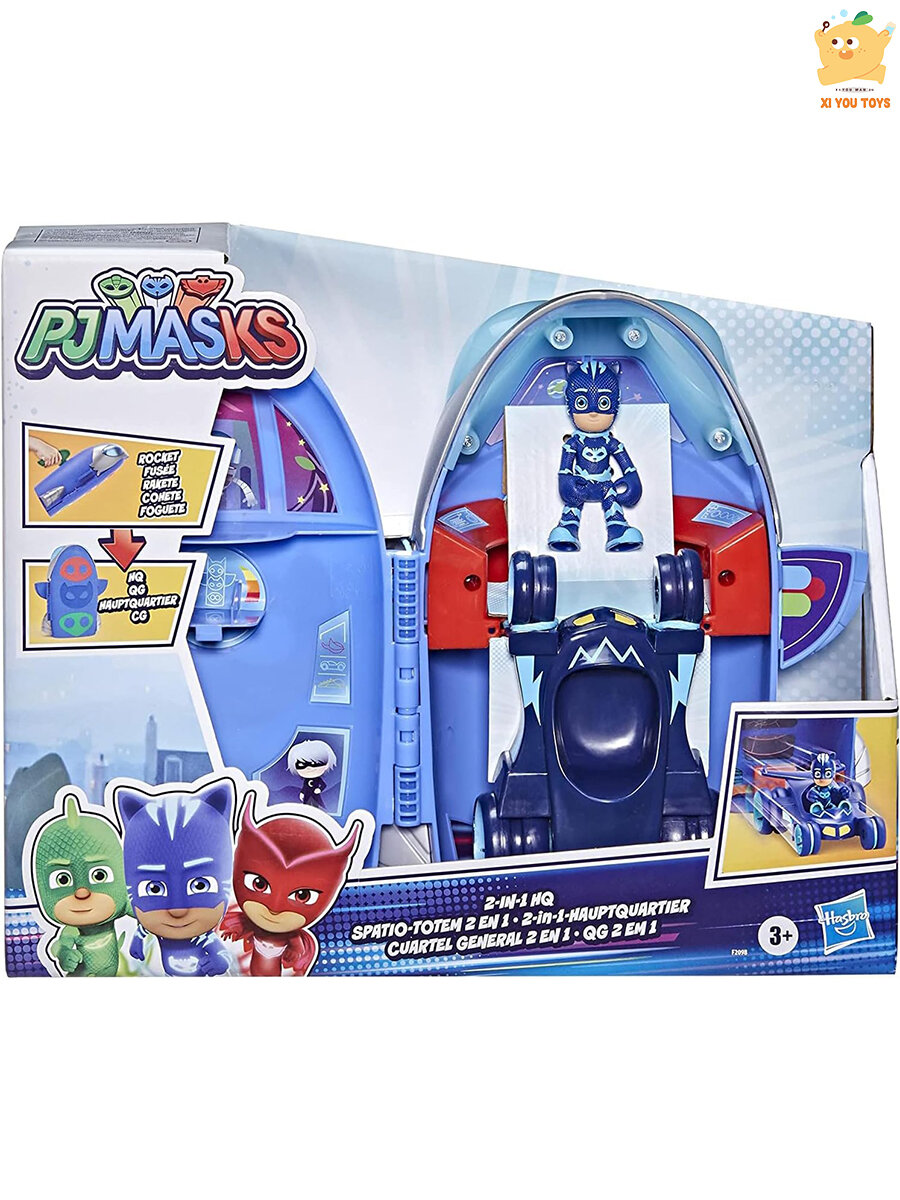 Hasbro PJ Masks 2-in-1 Headquarters / Игровой Набор PJ Masks 2 В 1 "Штаб-квартира" Подходит Для Детей В Возрасте От 3 Лет И Старше.