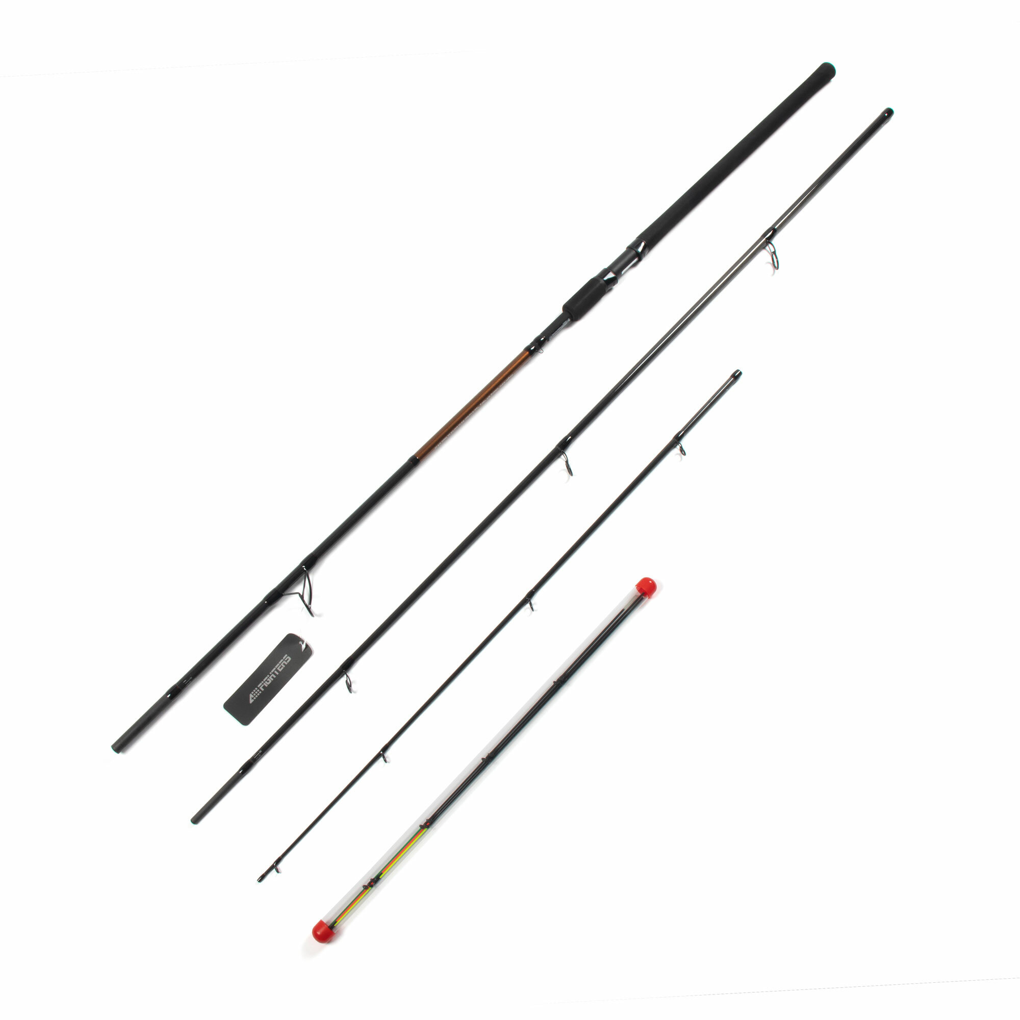 Удилище фидерное штекерное карбоновое 4 FIGHTERS Slogger Power FEEDER, 3,9 м, тест до 120 г