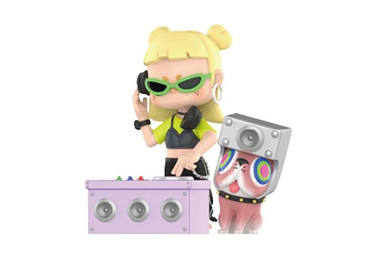 Коллекционные фигурки унисекс POP MART VITA Super Band, Confirmed-DJ (Open), assorted