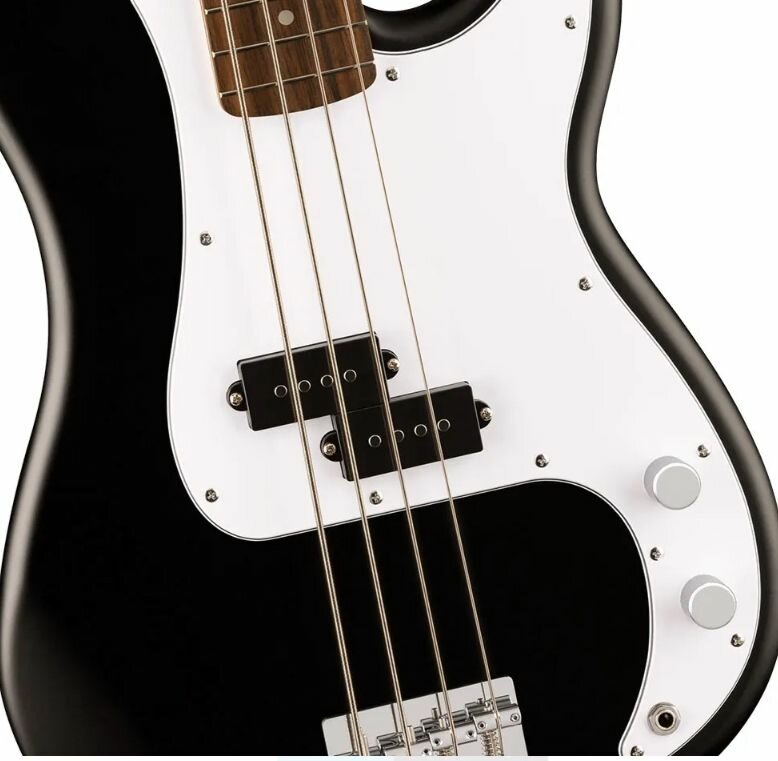 Бас-гитара Fender SQUIER DEBUT Precision Bass LRL BLK — фото 1