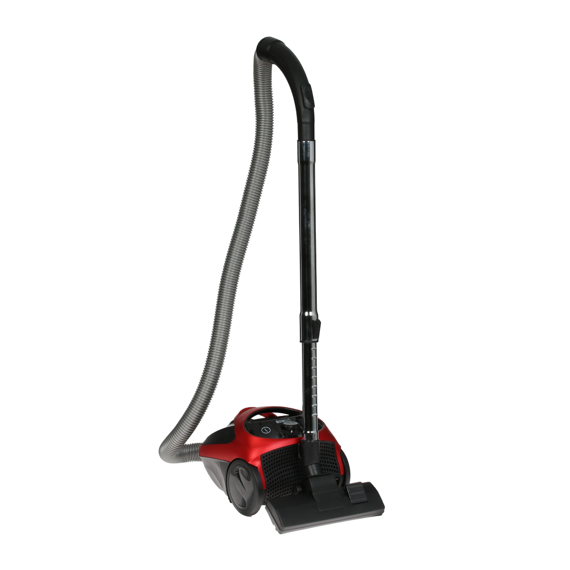 Пылесос Hyundai HYV-C1990, контейнер 1.5 л, 1800 Вт, HEPA-фильтр, шнур 5 м, красный/черный