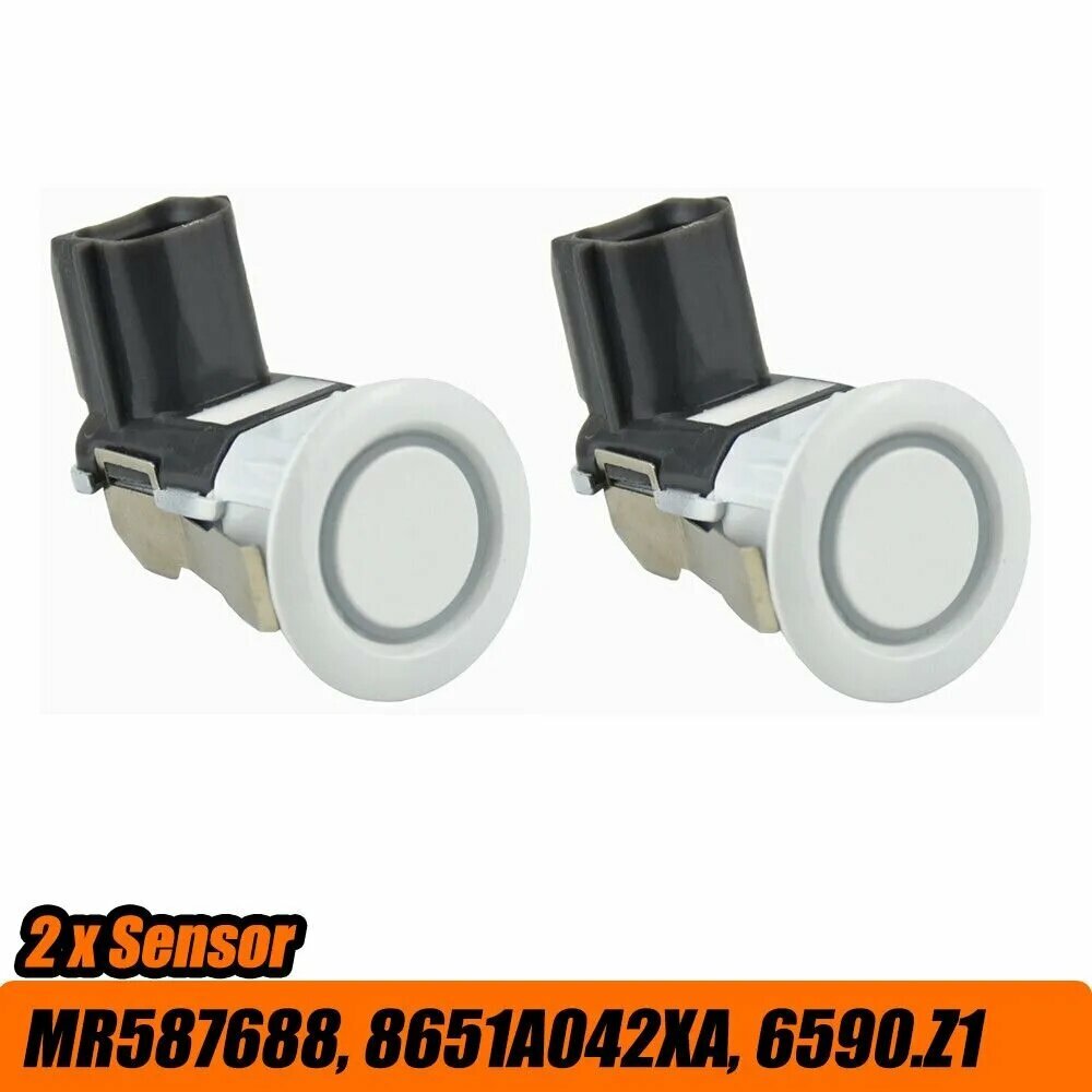 2 шт. Белый датчик парковки в бампере для Infiniti QX50 QX56 G25 G37 FX50 EX35 PDC