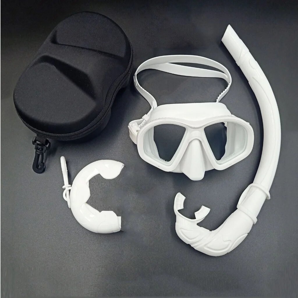 Маска для снорклинга Buceo M1B1S1 белая