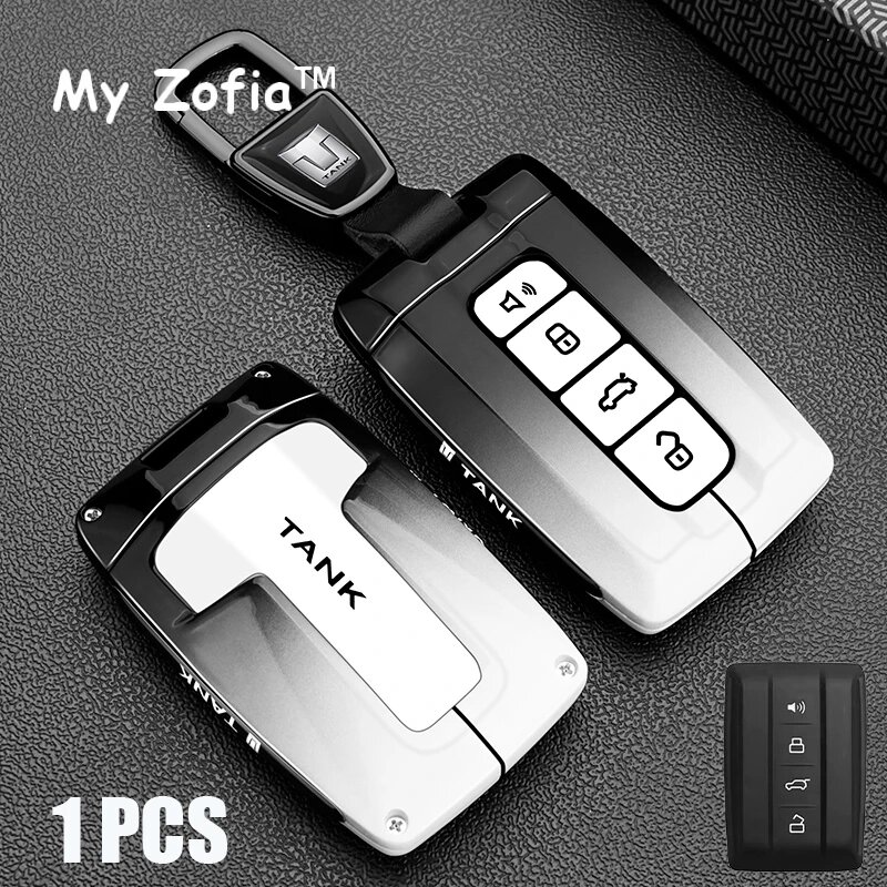 Для Tank 300 Tank 400 Tank 500 Tank 700 2023 2024 2025 Автомобильный чехол для ключей с B