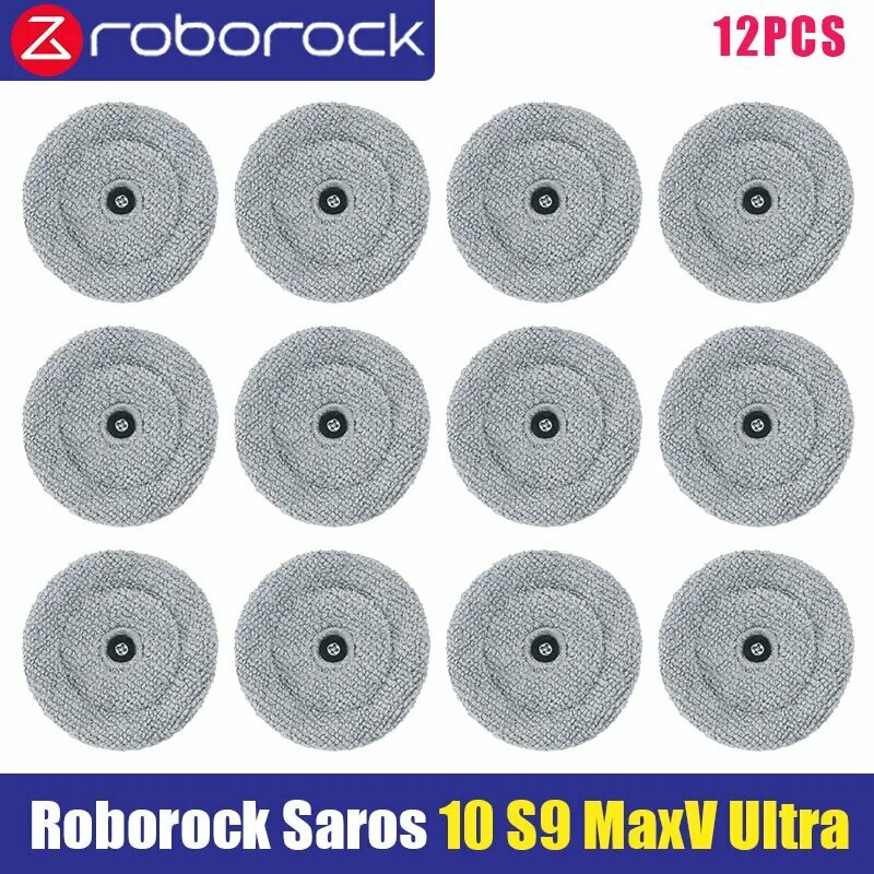 12шт. Комплект салфеток Roborock S9 MaxV Ultra