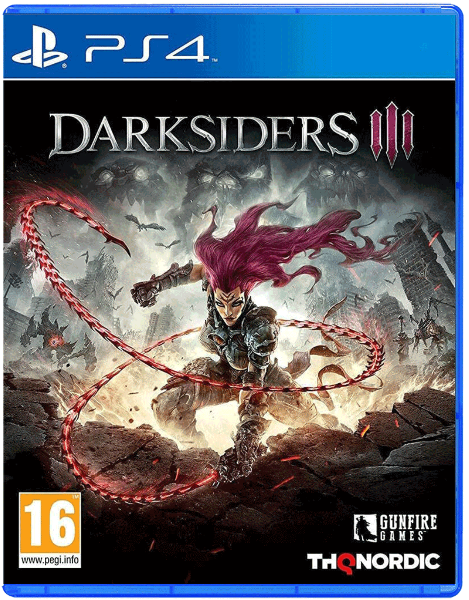 Darksiders III (русская версия) (Игра на диске) (Для Playstation 4) (PS4)