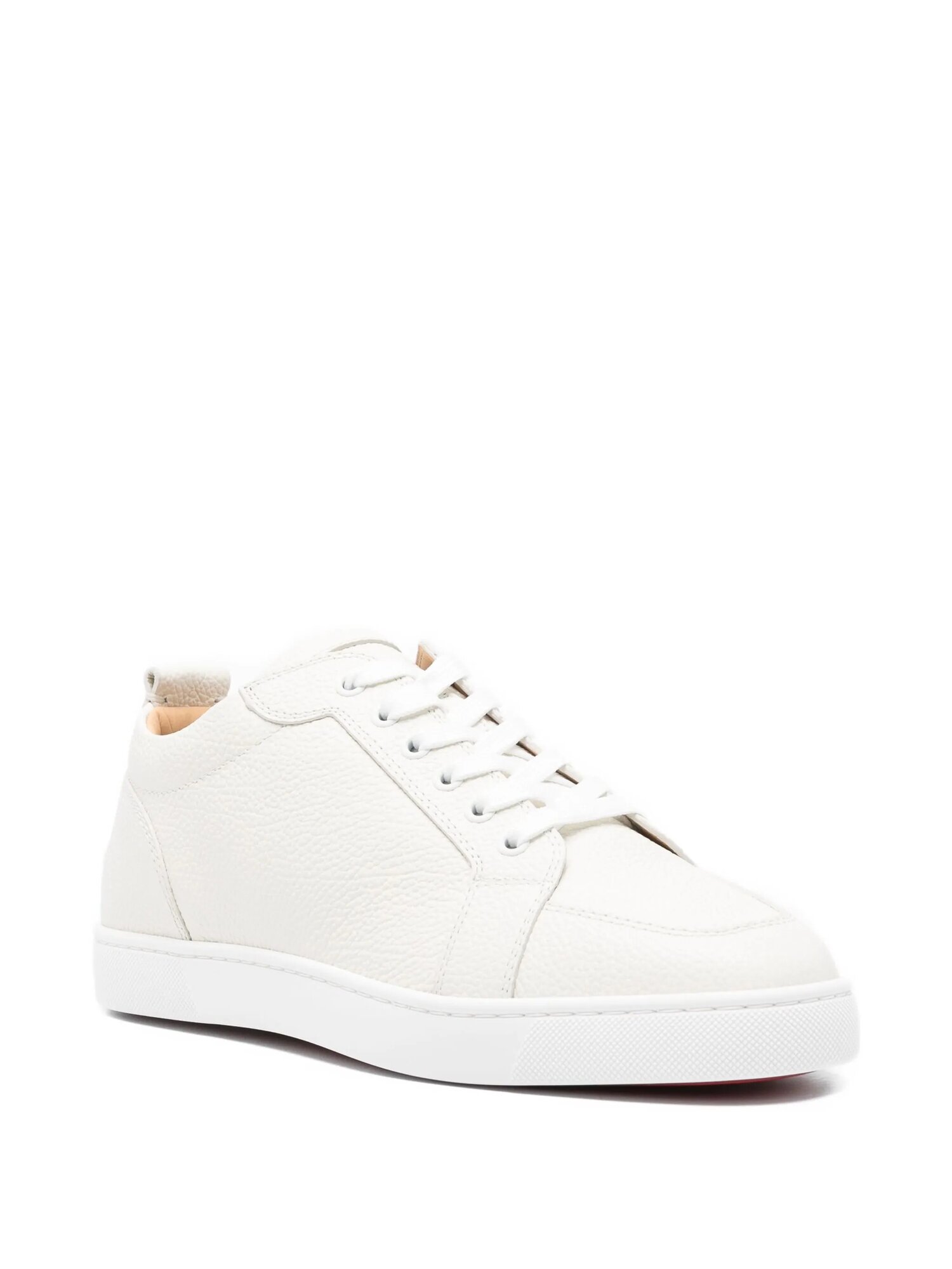 Кроссовки Christian Louboutin Rantulow, размер 9.5, бежевый/белый — фото 1