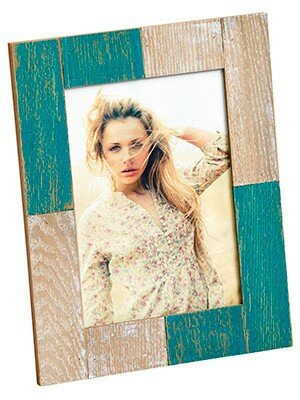 Фоторамка Walther VK318T 13x18 Avignon дерево (бирюзовая/серая)
