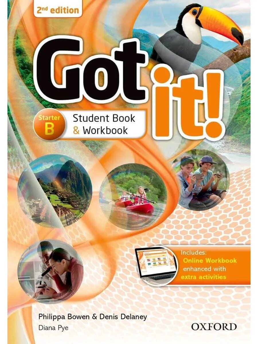 Got It! 2nd Ed Starter В Student Book with Online Workbook | Учебник Got it!