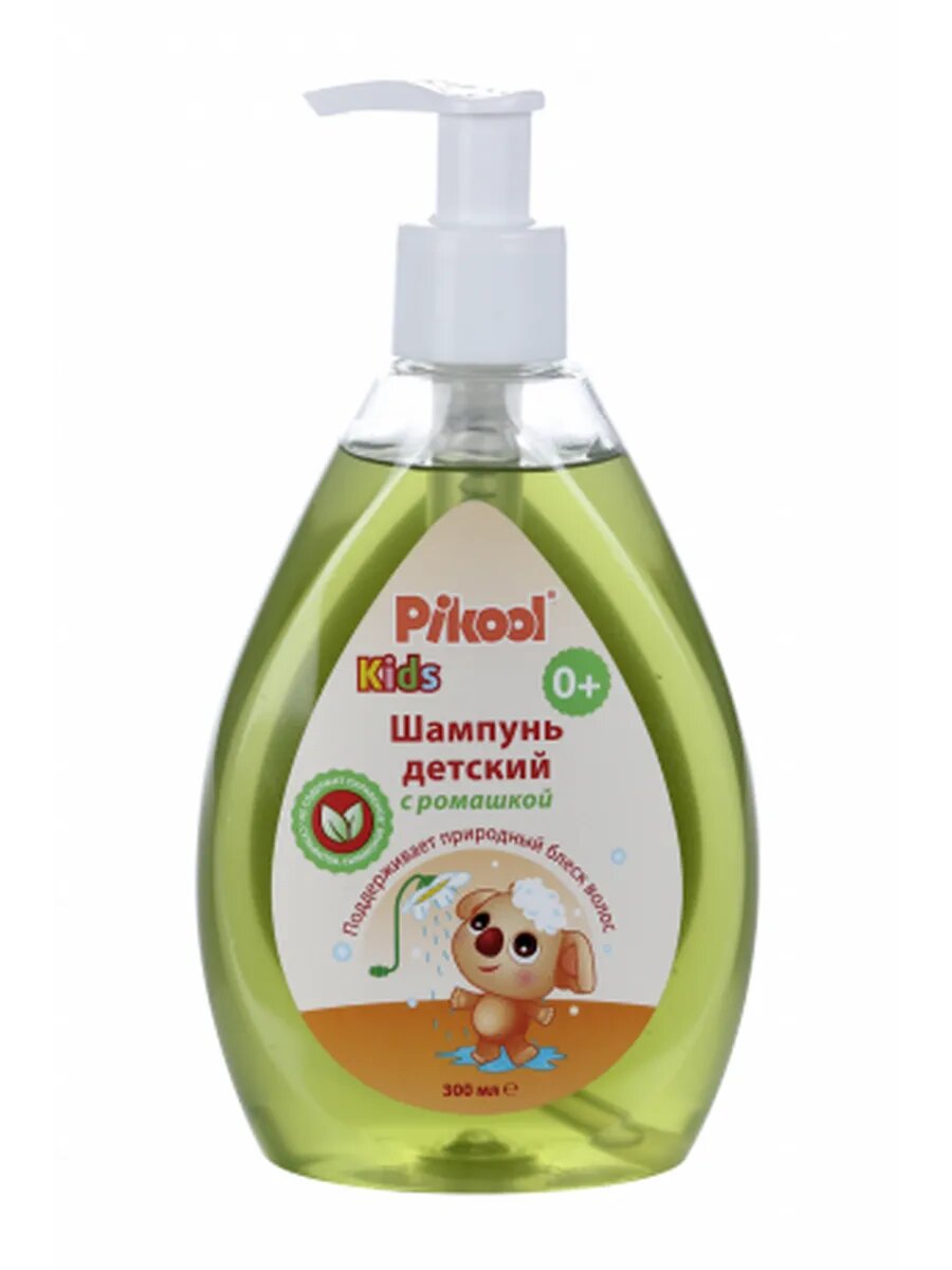 Pikool Шампунь детский с ромашкой, шампунь, 300 мл, 1шт.