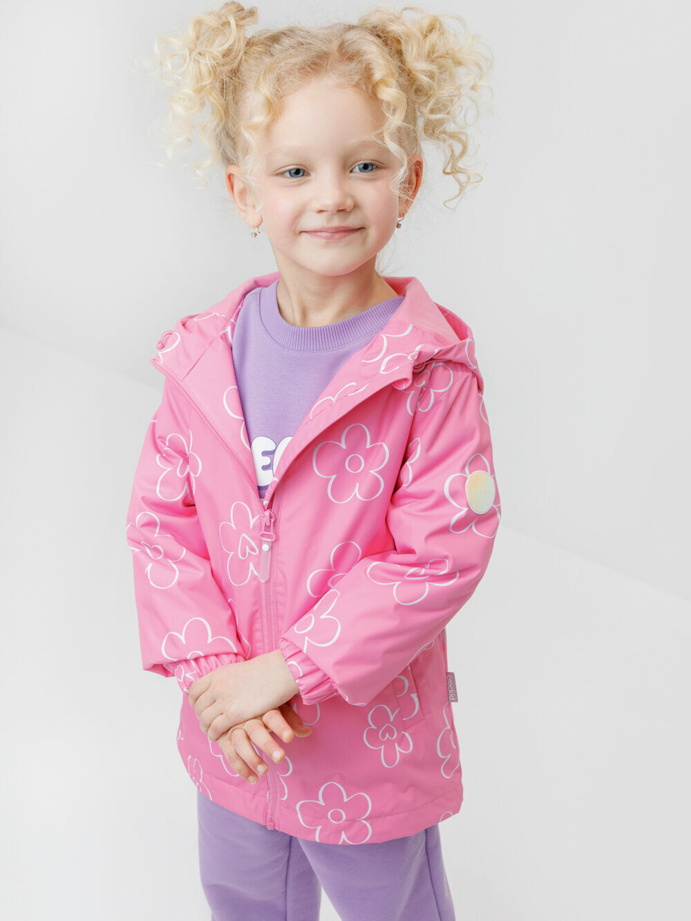 Ветровка демисезонная мембранная для девочки