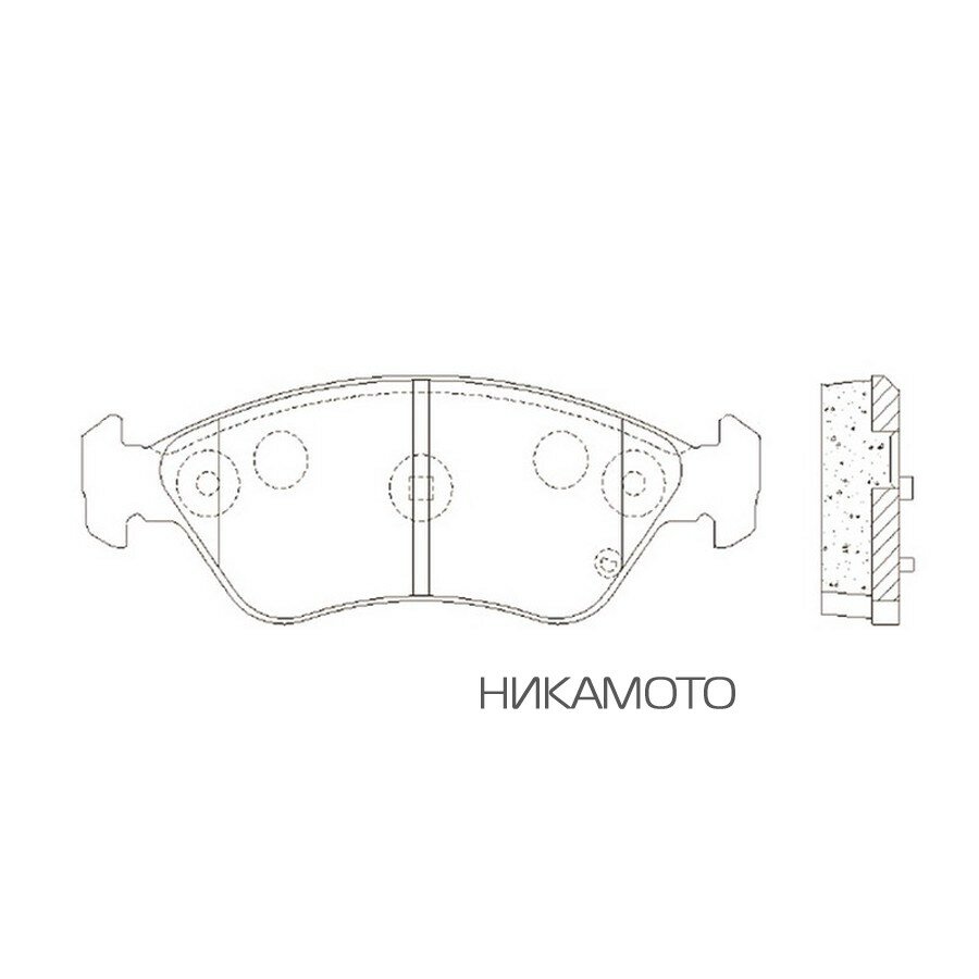 CTR GK0514 Колодки тормозные KIA 15- передн.