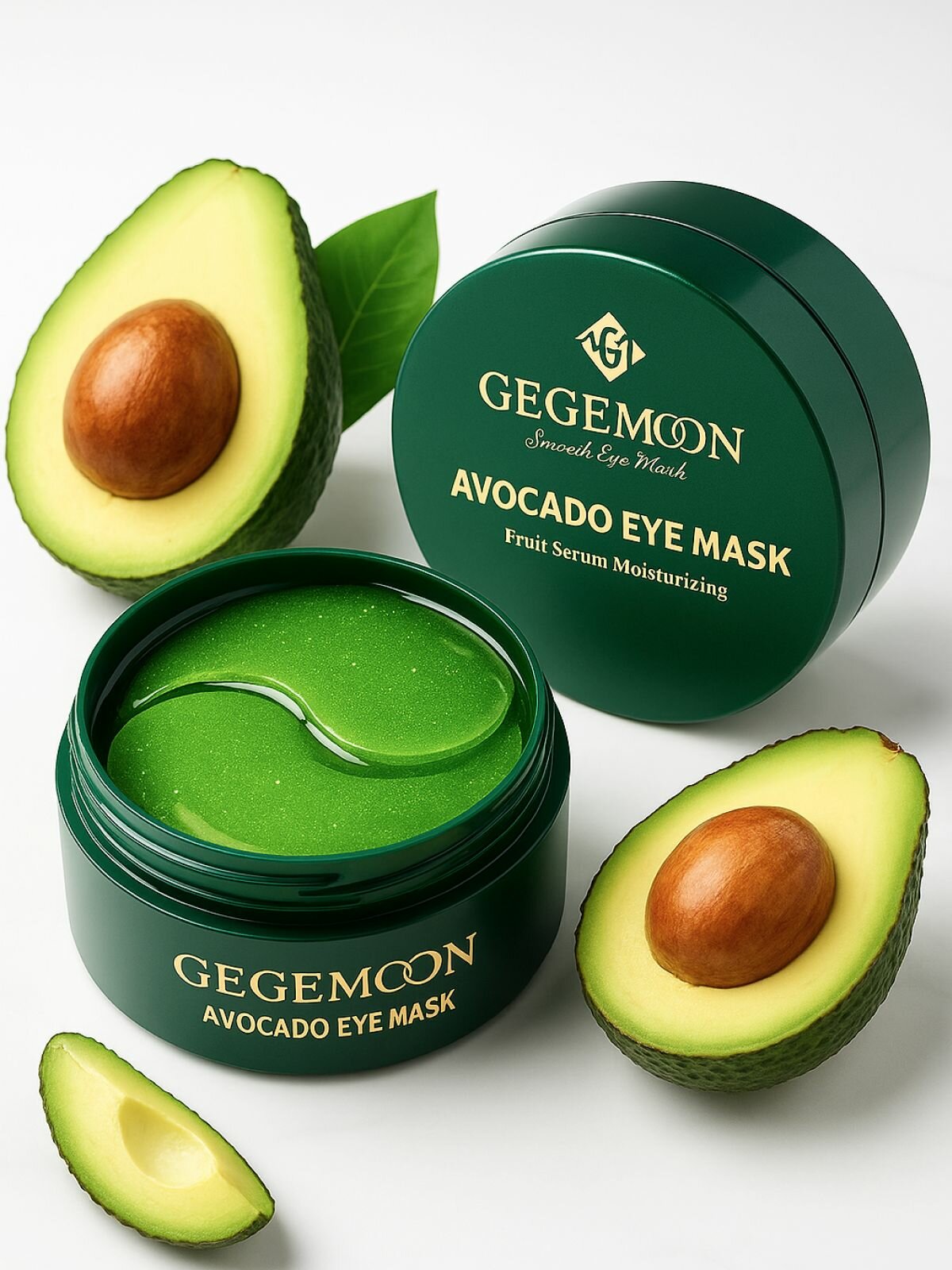 Гидрогелевые патчи для глаз от отеков и мешков с авокадо