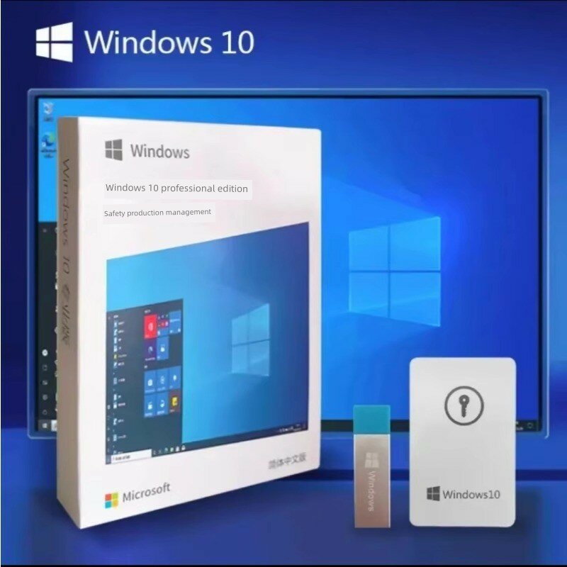 Windows 10 Professional Edition 64-бит OEM Установочный диск для пользователей традиционного китайского языка,